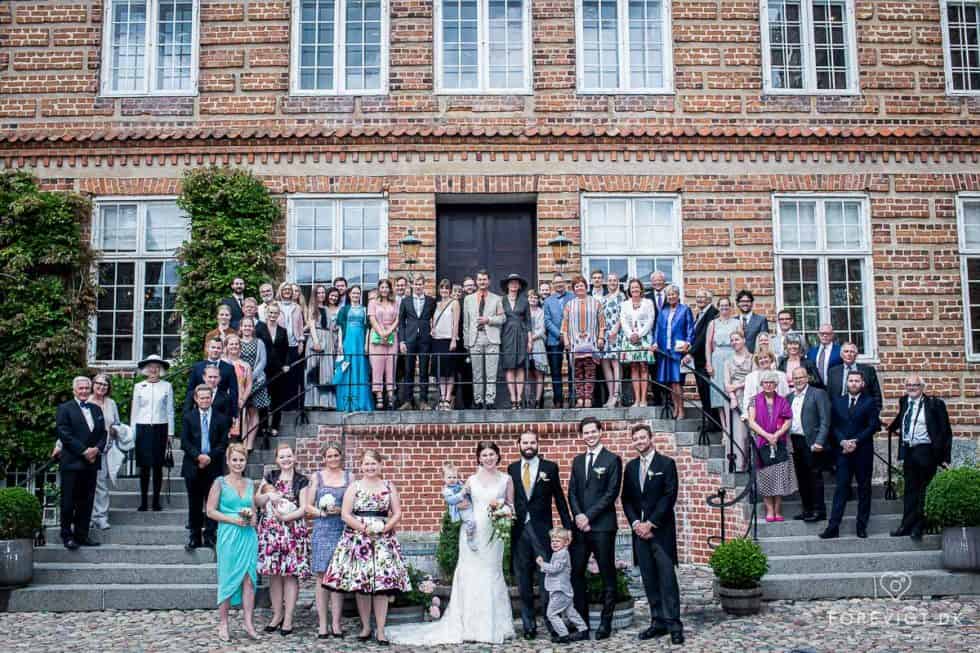 Holckenhavn Slot bryllup | Flotte bryllupsfoto ved fotograf